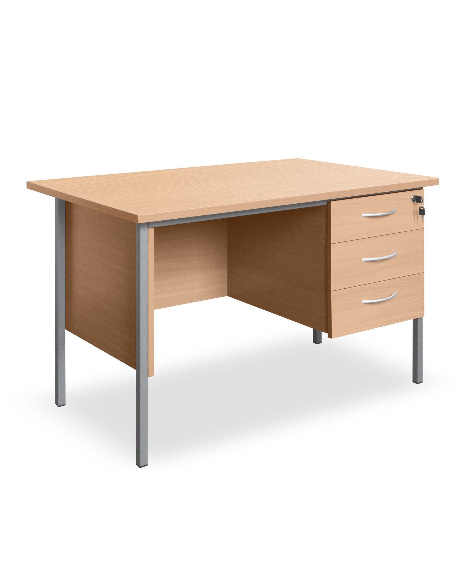 Office table with storage store